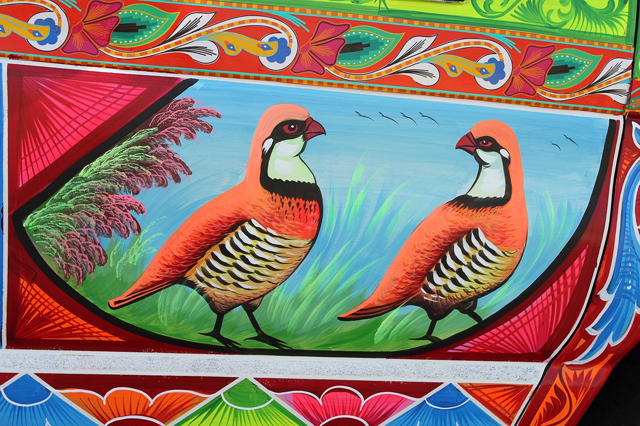 A Jingle Truck Artist Brings The Mobile Art Of Pakistan To America ...