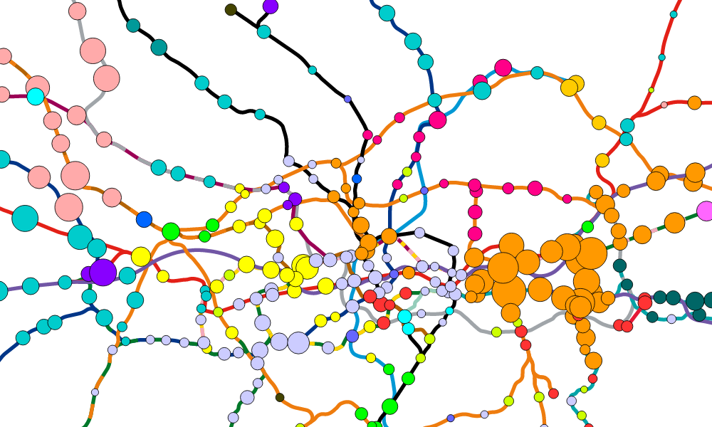 This Map Shows Which Languages Are Most Common At Every Subway Stop In ...