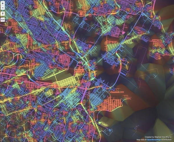 10 Cities Visualized By How Cleanly Their Streets Are Laid Out - Fast ...