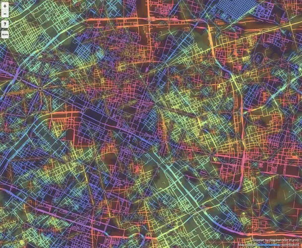 10 Cities Visualized By How Cleanly Their Streets Are Laid Out - Fast ...