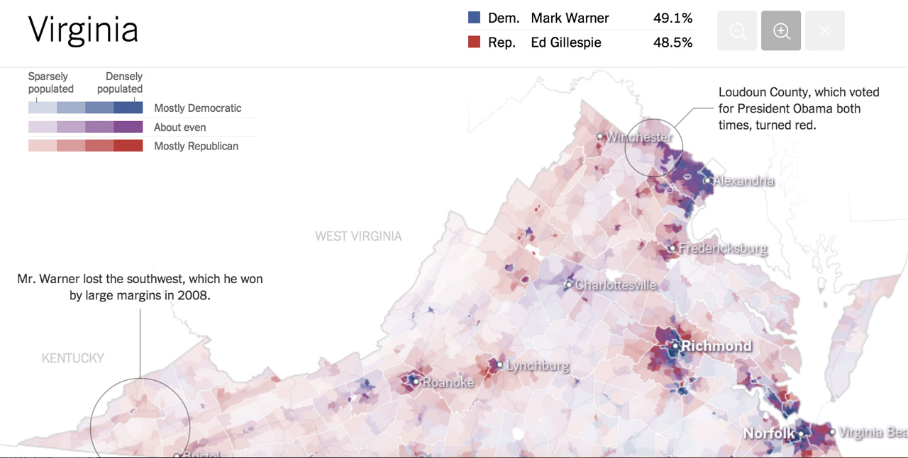 The Best Visualizations Of Yesterday's Elections - Fast Company