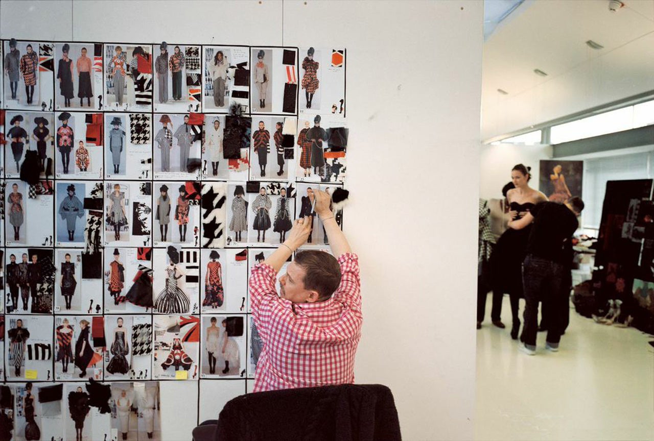 20 Intimate Photos Of Alexander McQueen At Work - Fast Company