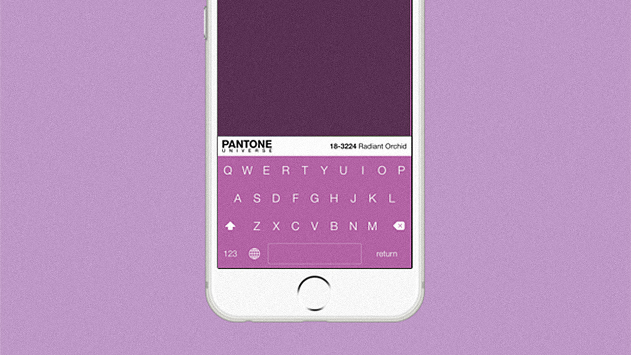Pantone's iOS Keyboard Is Here. It Is Colorful - Fast Company