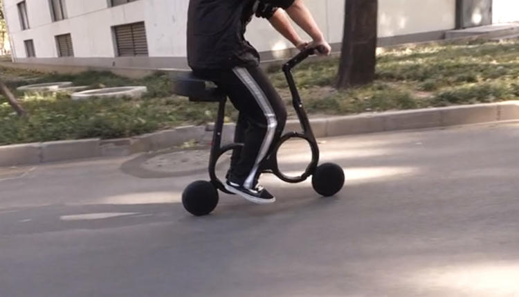 This Electric Bike Folds Up To Fit Inside Your Backpack - Fast Company
