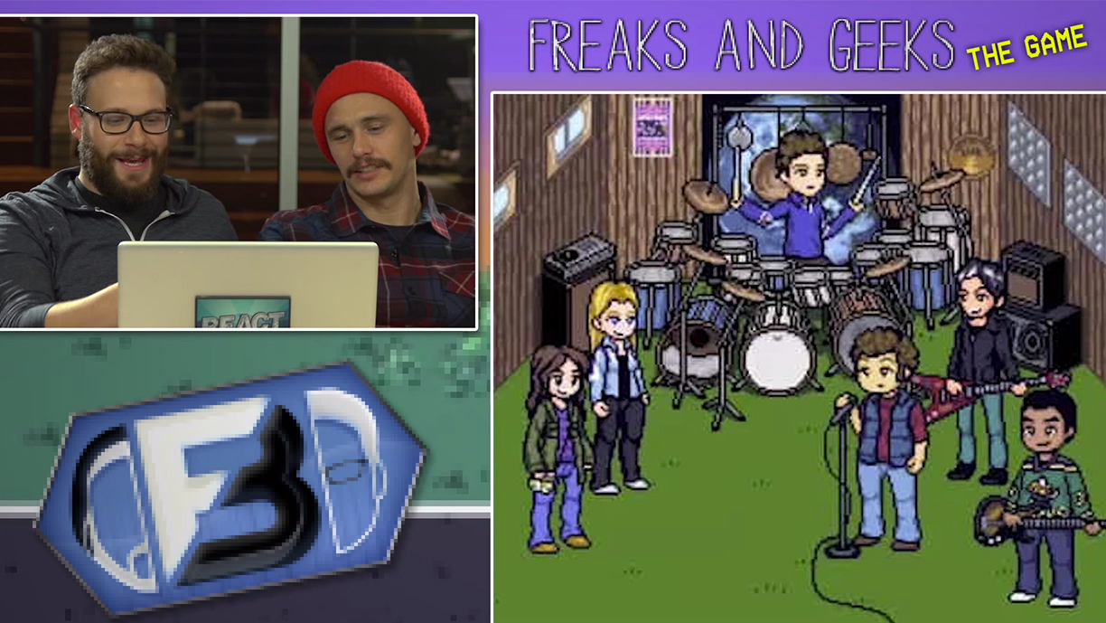Watch Seth Rogen and James Franco Play a "Freaks And Geeks" Video Game ...