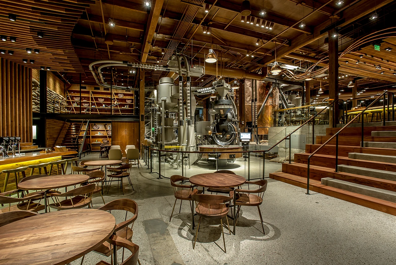The World's Largest Starbucks Is The Willy Wonka Factory Of Coffee ...