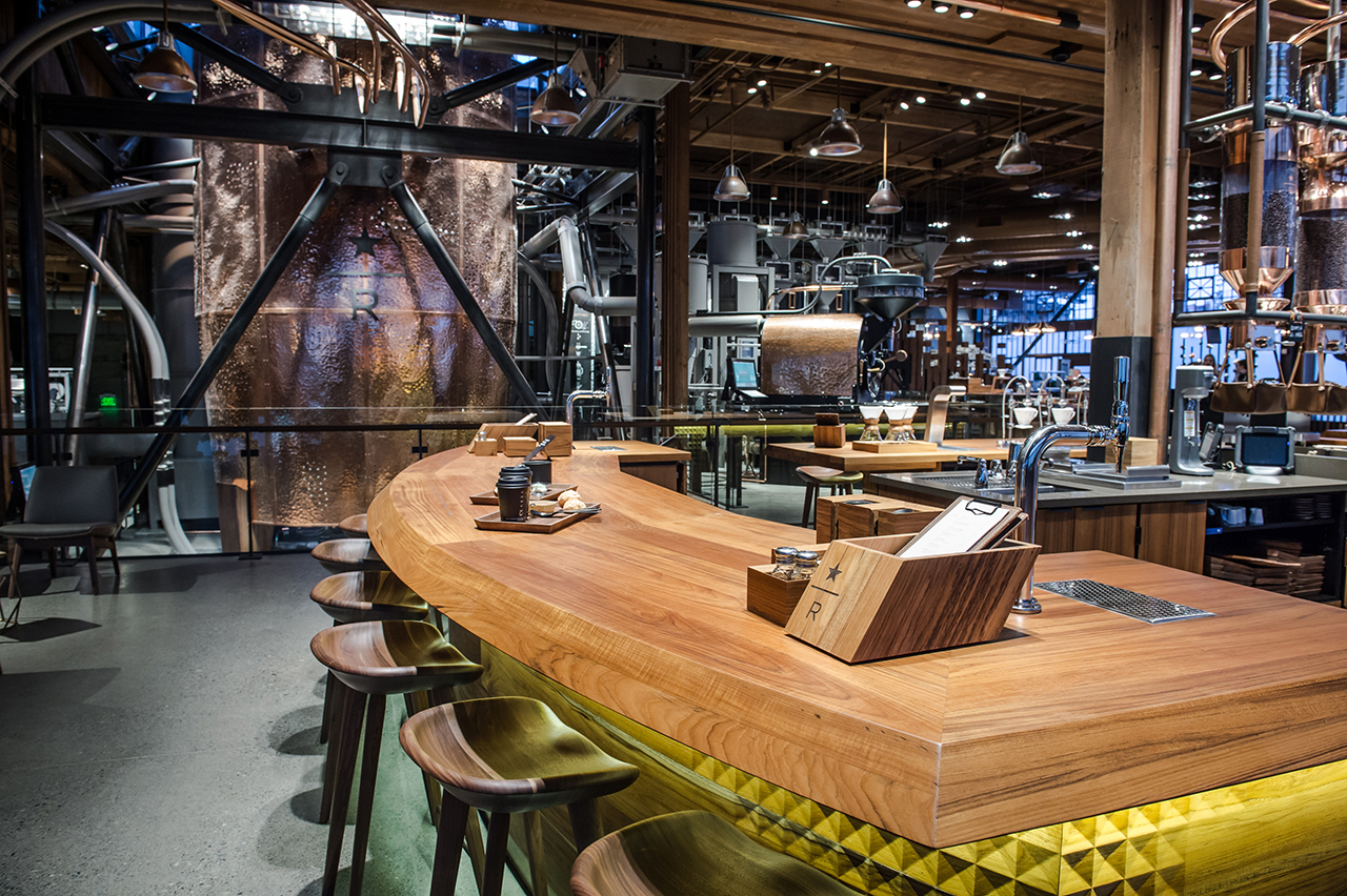 The World's Largest Starbucks Is The Willy Wonka Factory Of Coffee ...