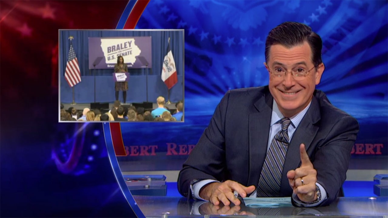 Here's Every Time Stephen Colbert Broke Character - Fast Company