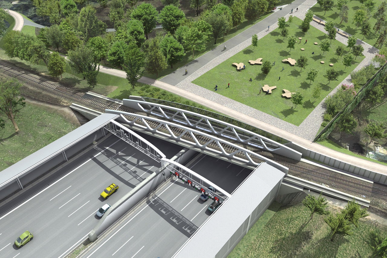 They're Going To Bury A Stretch Of German Autobahn And Cover It In ...