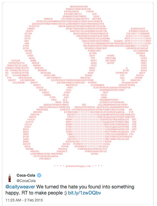 Coke Tweets Inspirational Hitler Art, Isn't Actually That Into "Mein ...