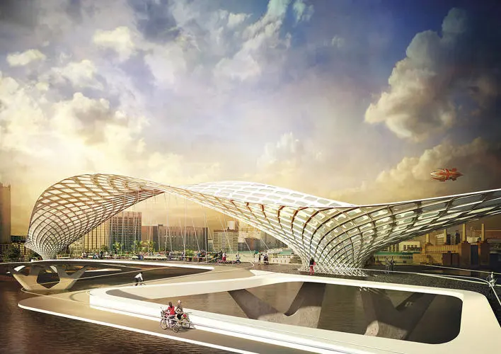 87 Brilliant Designs For A New Pedestrian-Cycling Bridge In London ...
