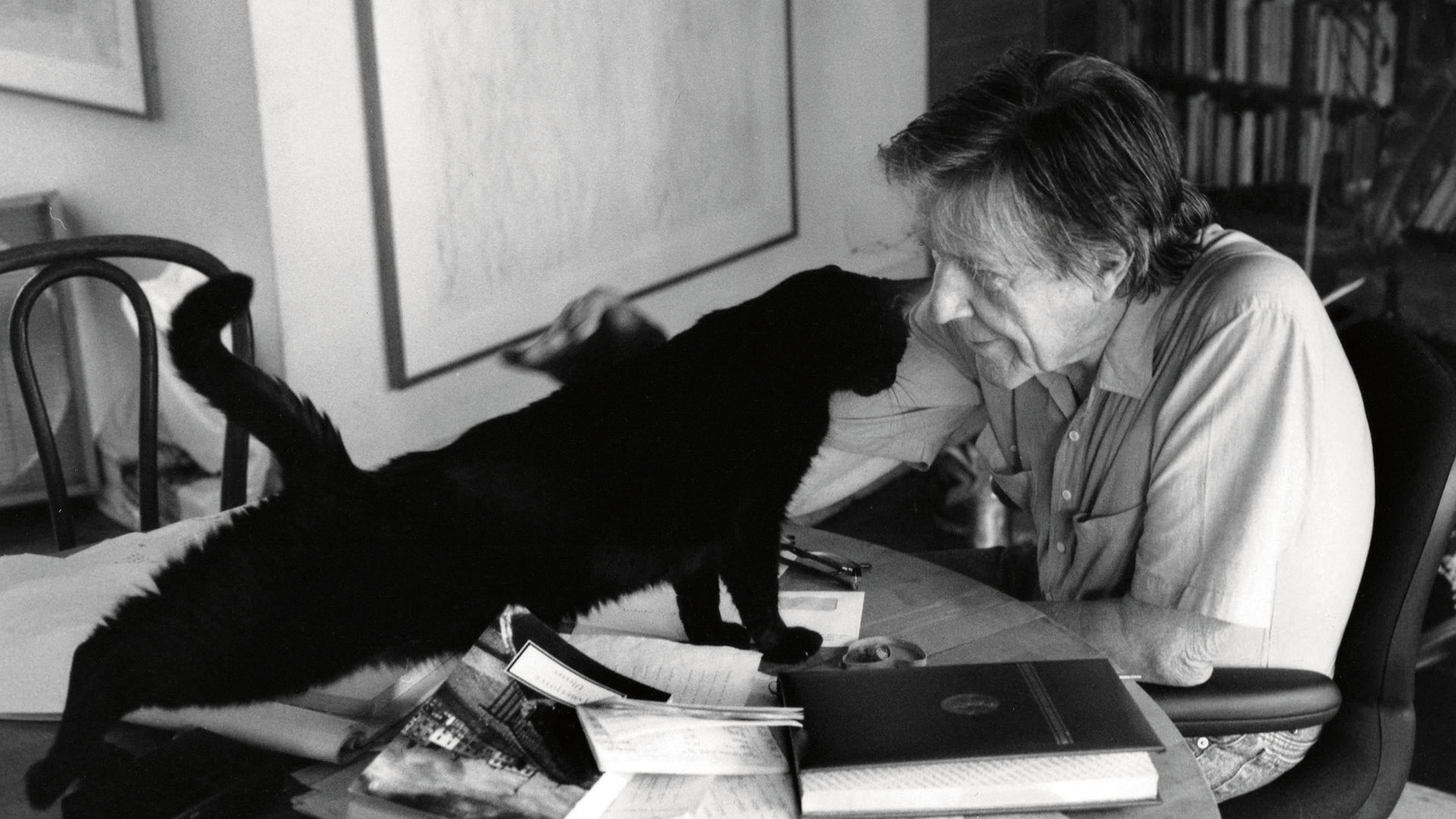10 Delightful Photos Of Famous Artists And Their Cats - Fast Company