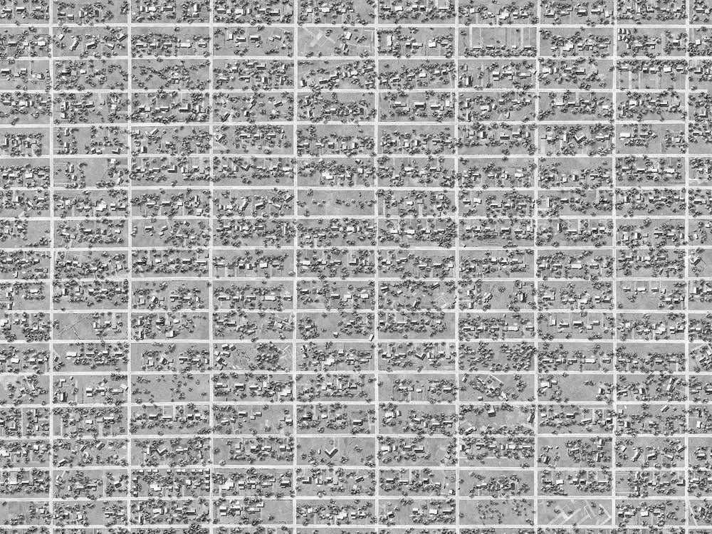 Beautiful (And Creepy) Aerial Drawings Of Imaginary Suburbs Will Make ...