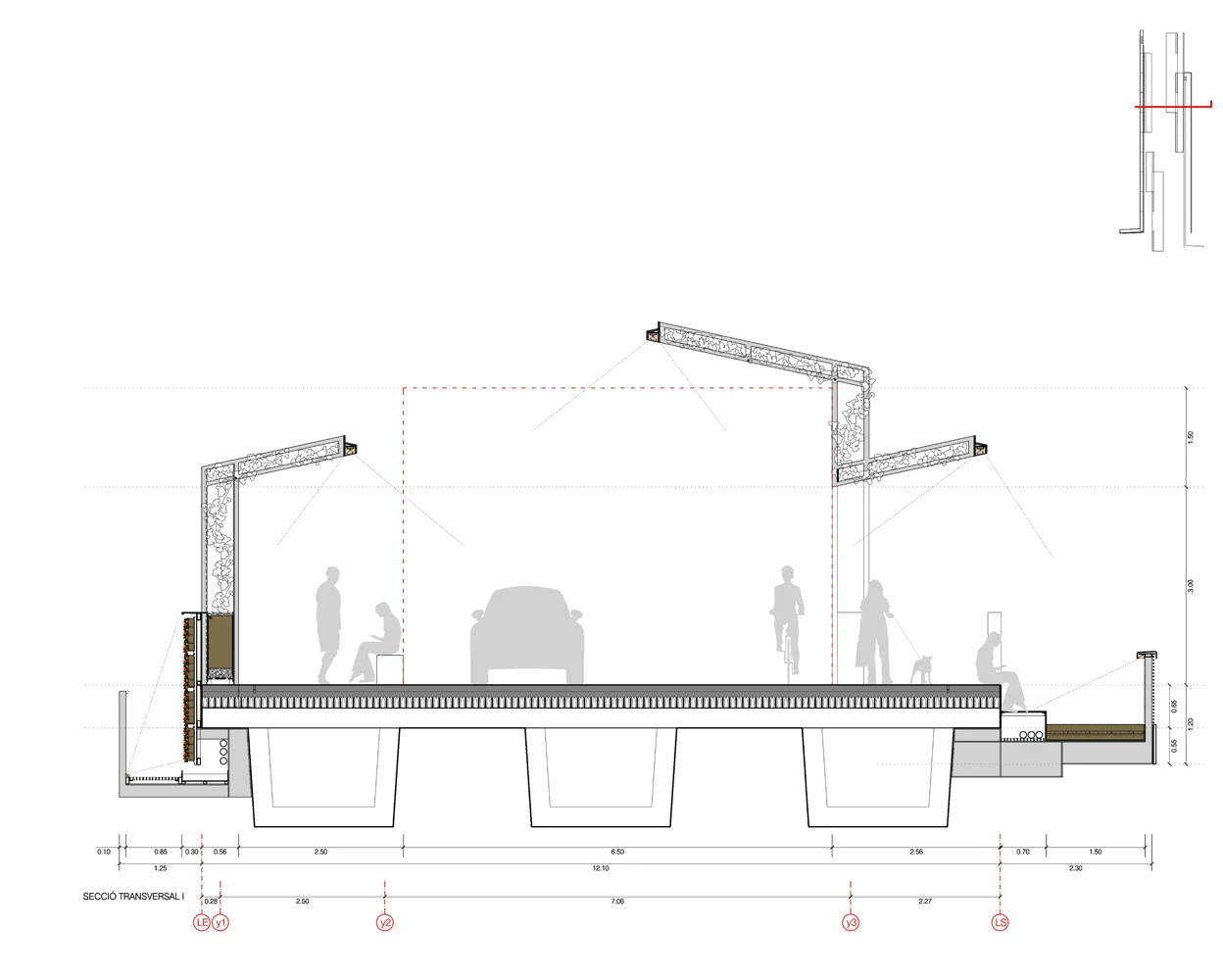 This Redesigned Pedestrian Overpass In Barcelona Is Like A Mini High ...