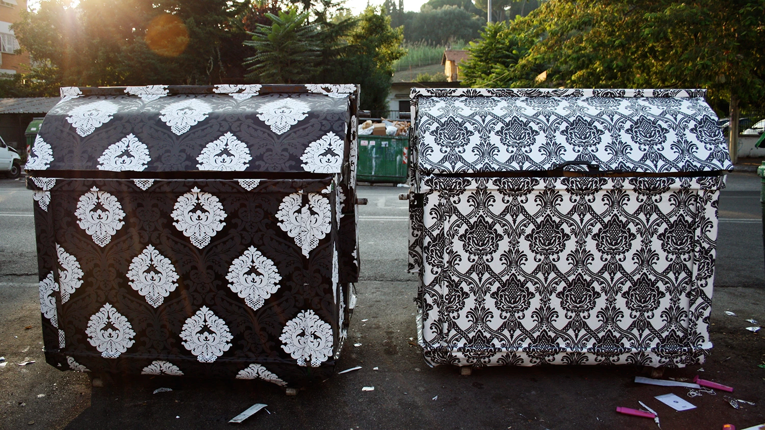 One Artist's Campaign To Beautify Cities, One Dumpster At A Time - Fast ...