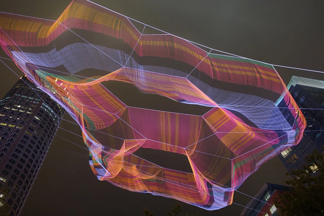 How To Make A 1-Ton Fishnet Fly - Fast Company