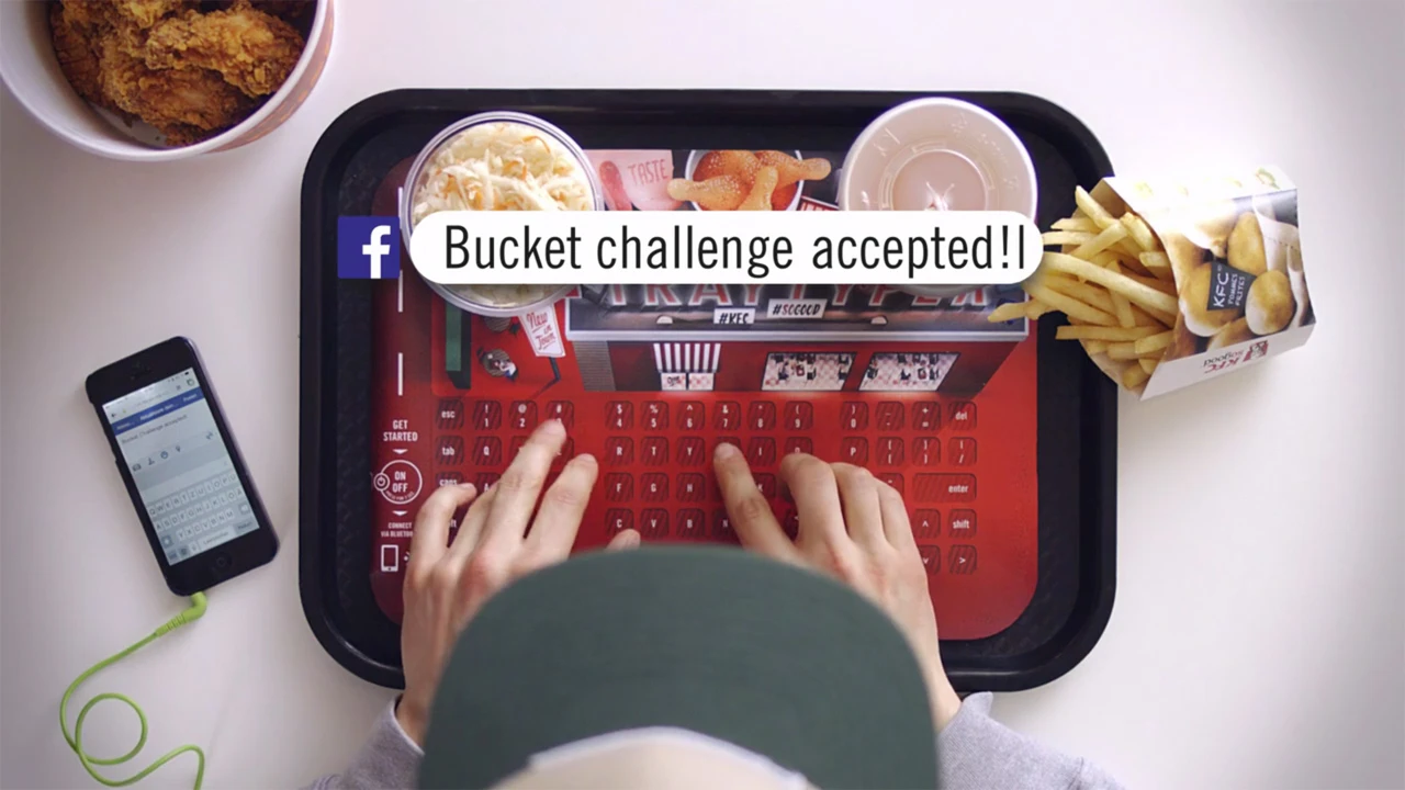 Sticky fingers? KFC Turns Its Tray Liners Into Keyboards For ...