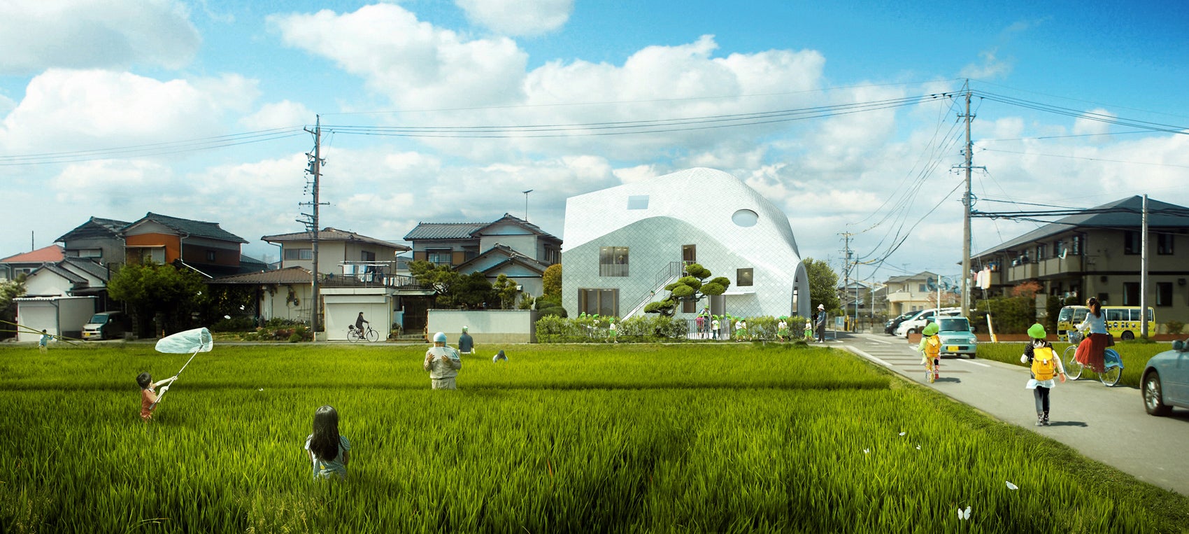 How MAD Architects Is Draping This Roof Like Fabric - Fast Company