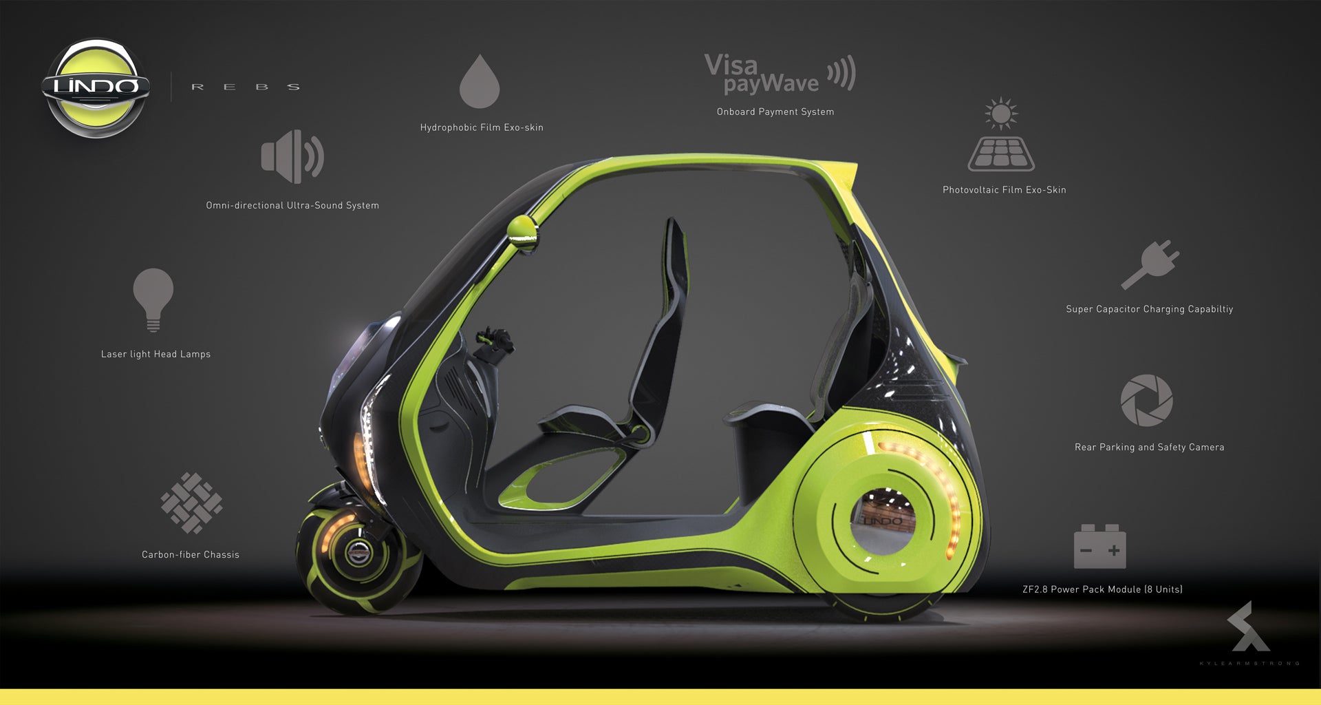 This Sleek Electric Tuk-Tuk Is Designed To Battle Traffic In Your City ...