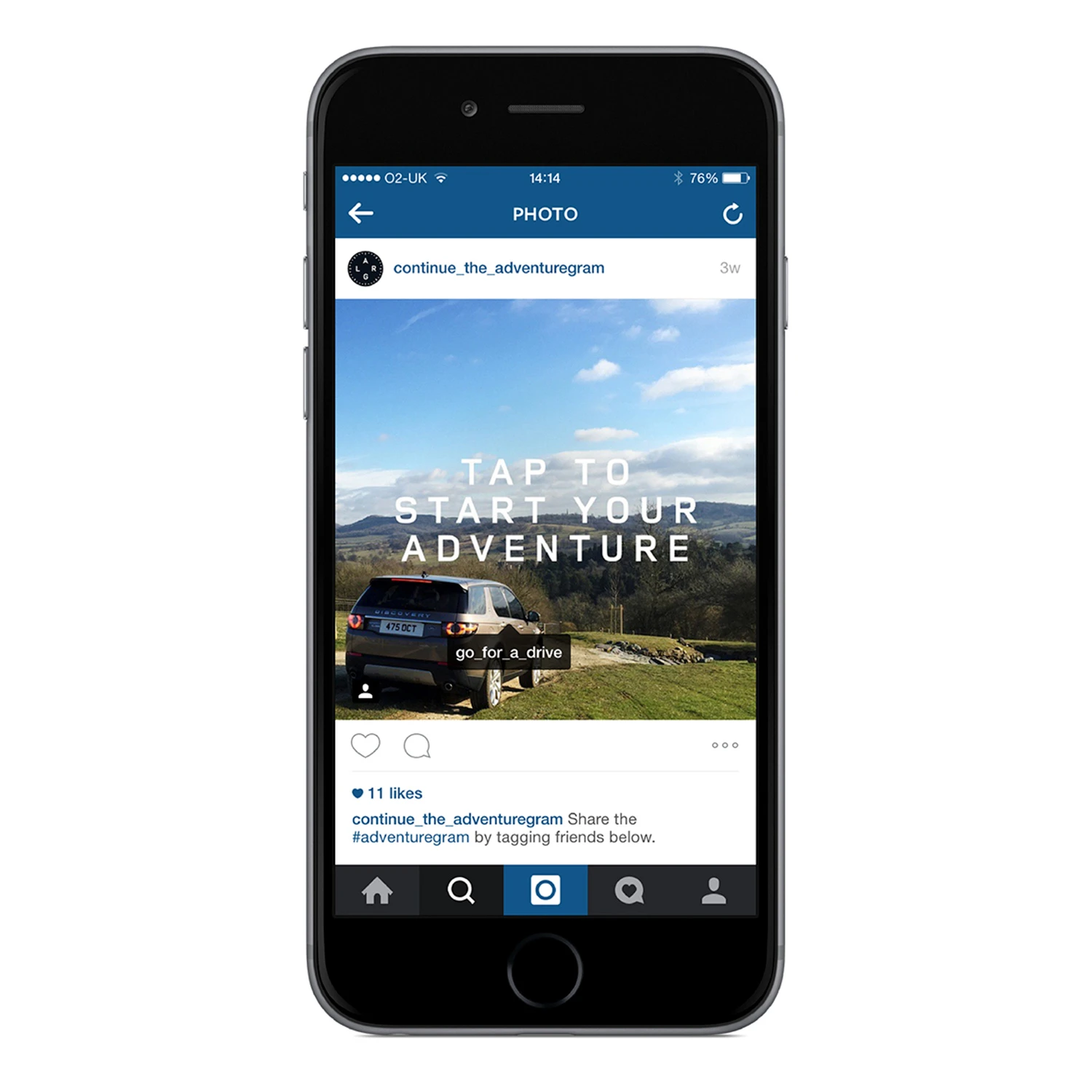 Land Rover Creates An Interactive Instagram Adventure - Fast Company