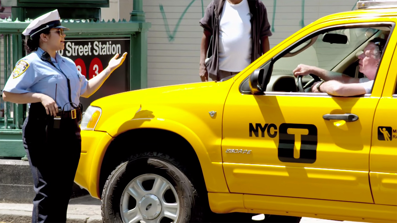 Watch A Female Parking Cop Lift A Car To Teach Rude Cab Driver A Lesson - Fast Company