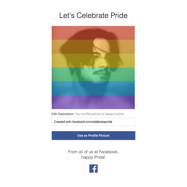 Facebook Celebrates Pride And Marriage Equality With Rainbow Filters ...