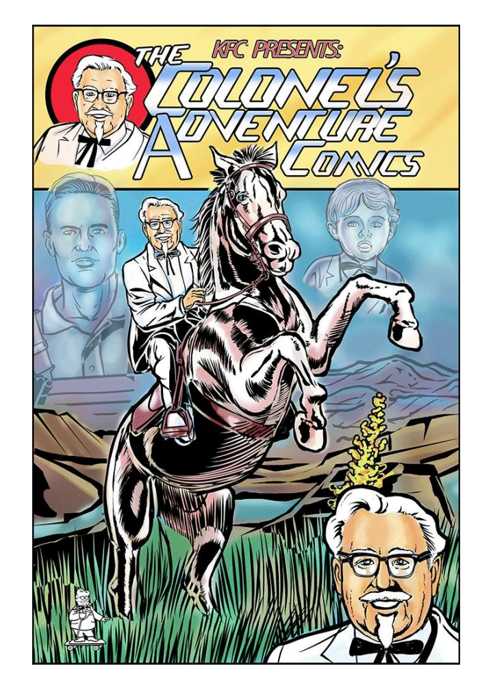 Colonel Sanders's KFC Comeback Continues In A Comic-Con Exclusive Comic ...