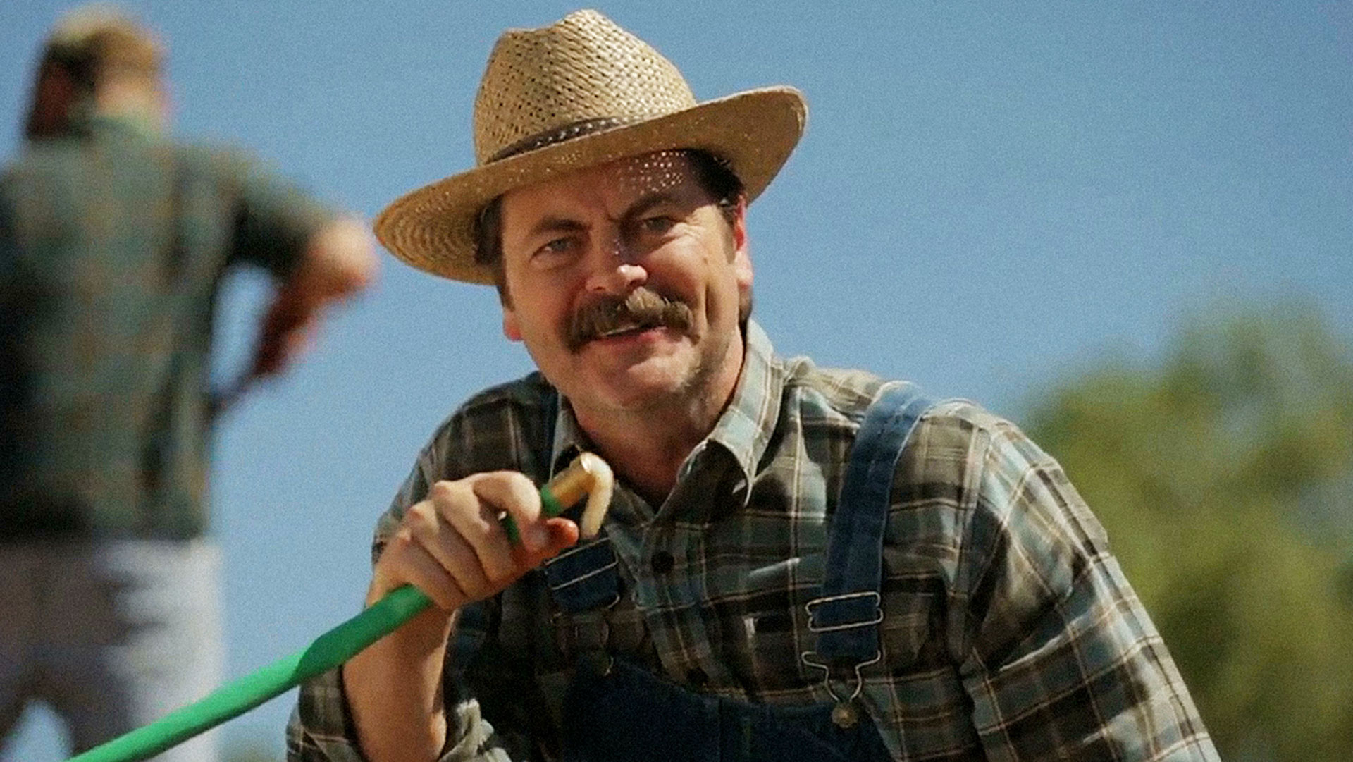 Nick Offerman Shows Us His Pizza Farm, While Making A Statement About ...