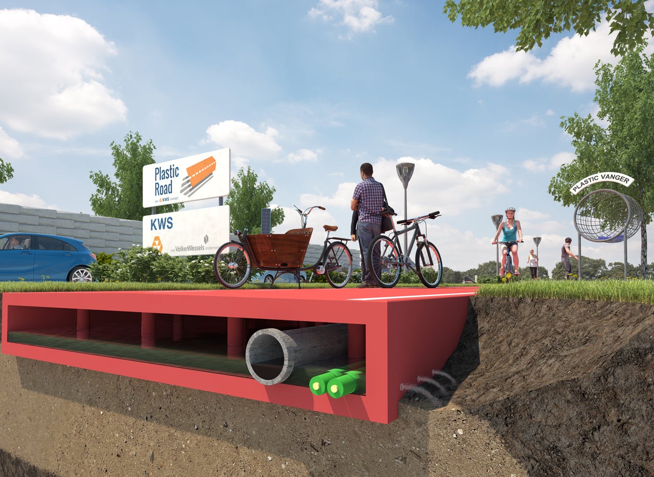 These Lego-Like Roads Are Made From Plastic Trash - Fast Company