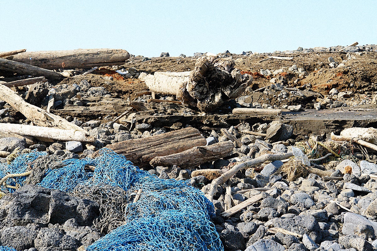 With Helicopters And Barges, Alaska Is Still Cleaning Up Japanese ...