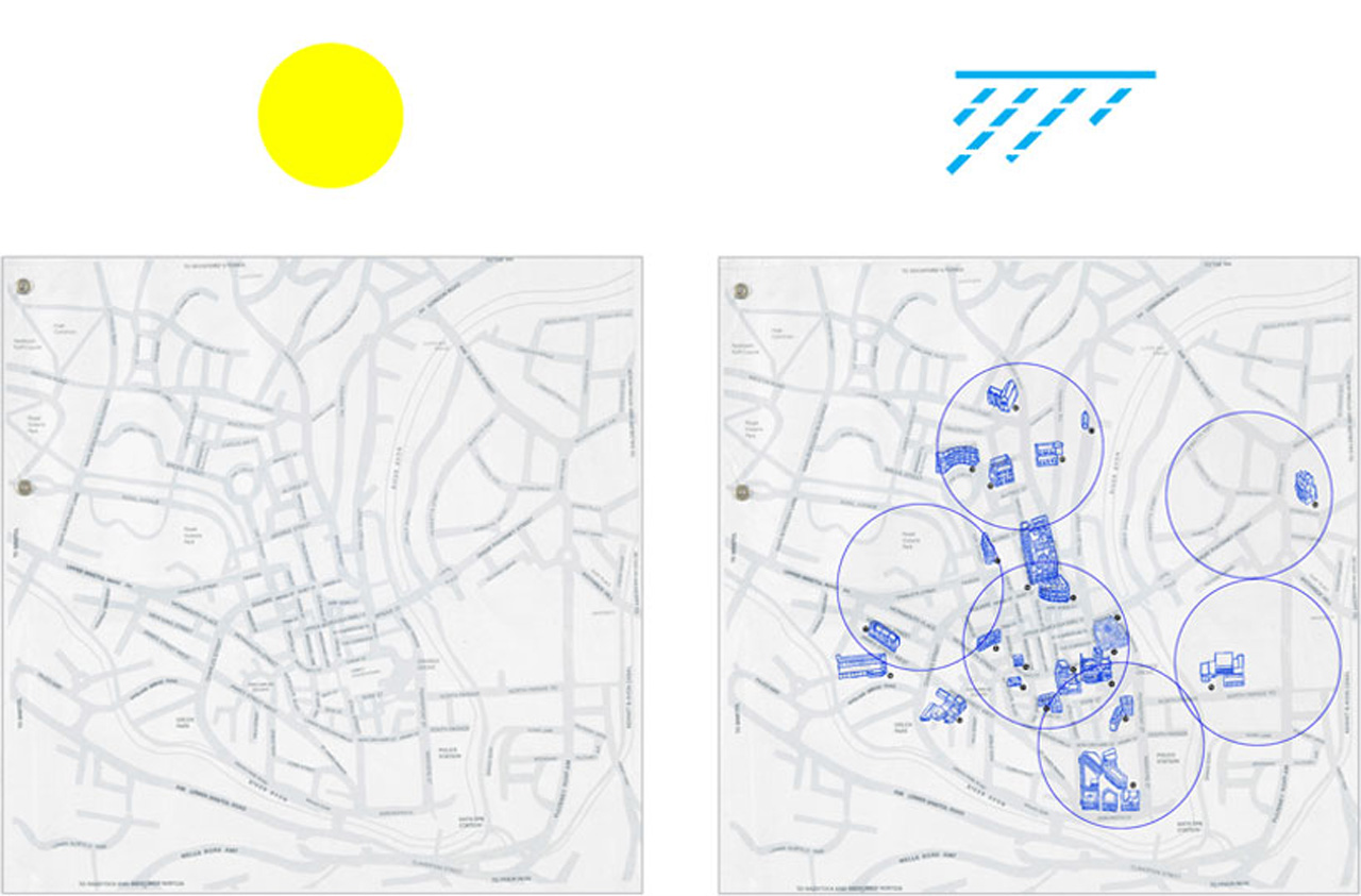 This Roll-Up Map Highlights Parks And Pools When It's Hot Out - Fast ...