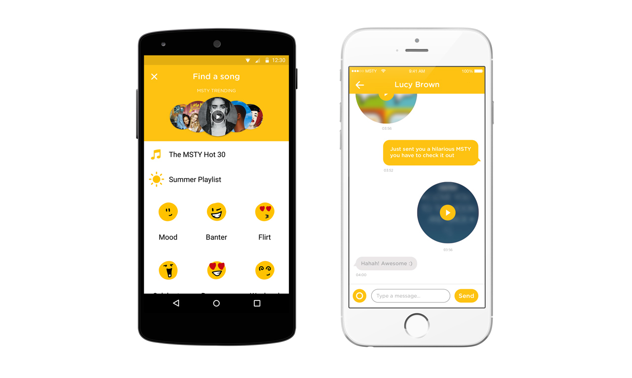 Send Songs To Your Friends With Msty, A New Music Messaging App - Fast ...