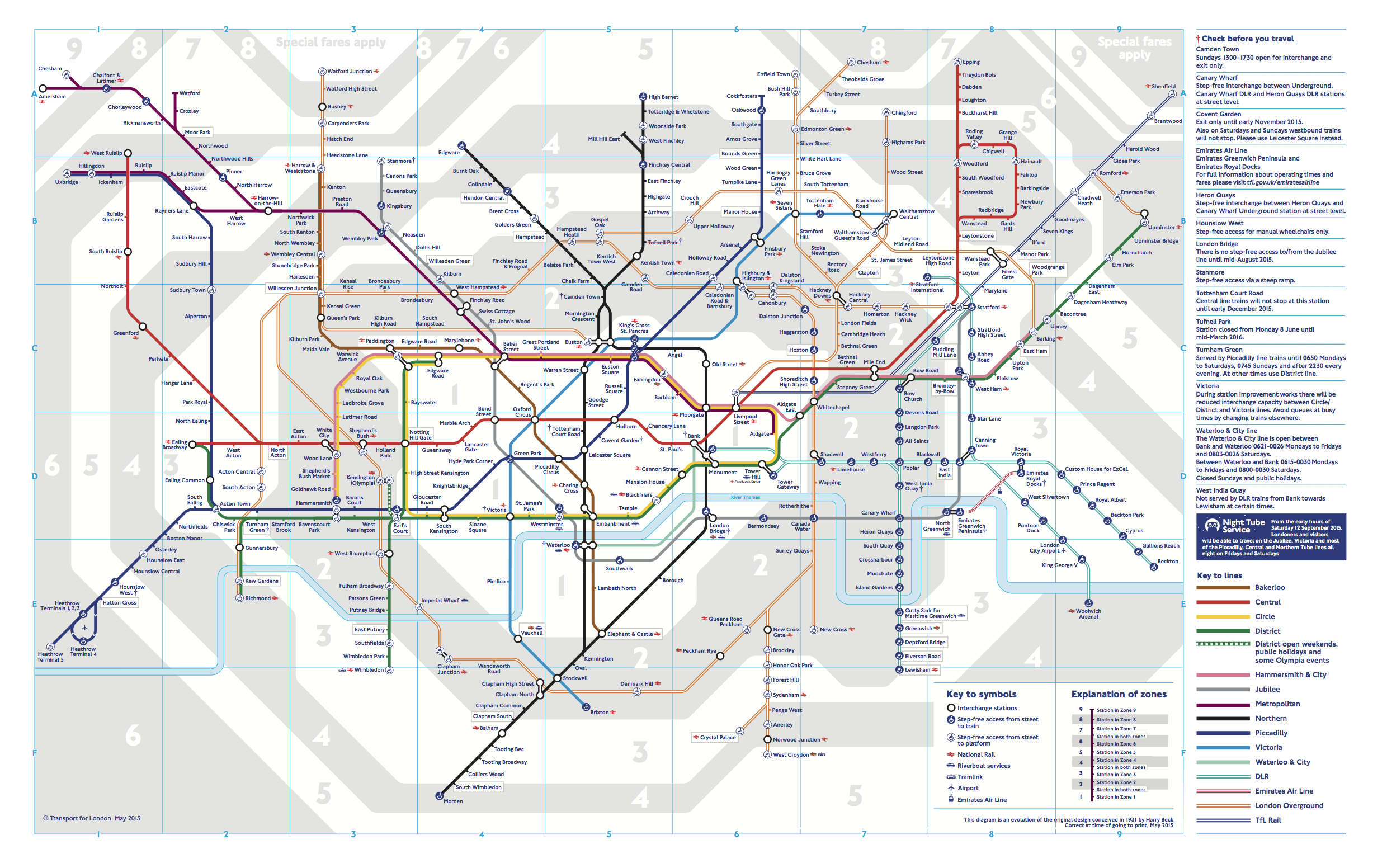 How London's New Night Tube Map Was Made - Fast Company