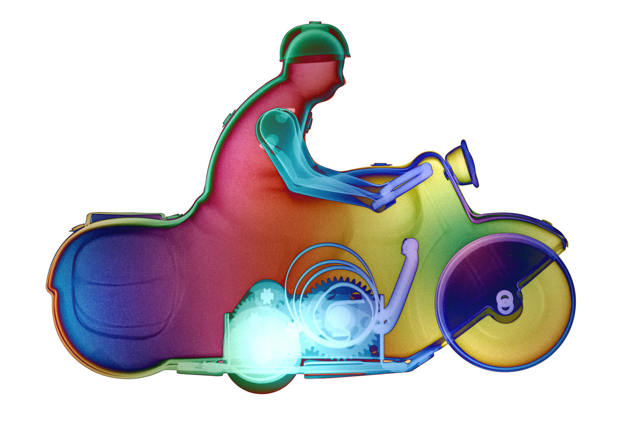 Colorful X-Ray Photos Illuminate The Beauty Of Vintage Industrial ...