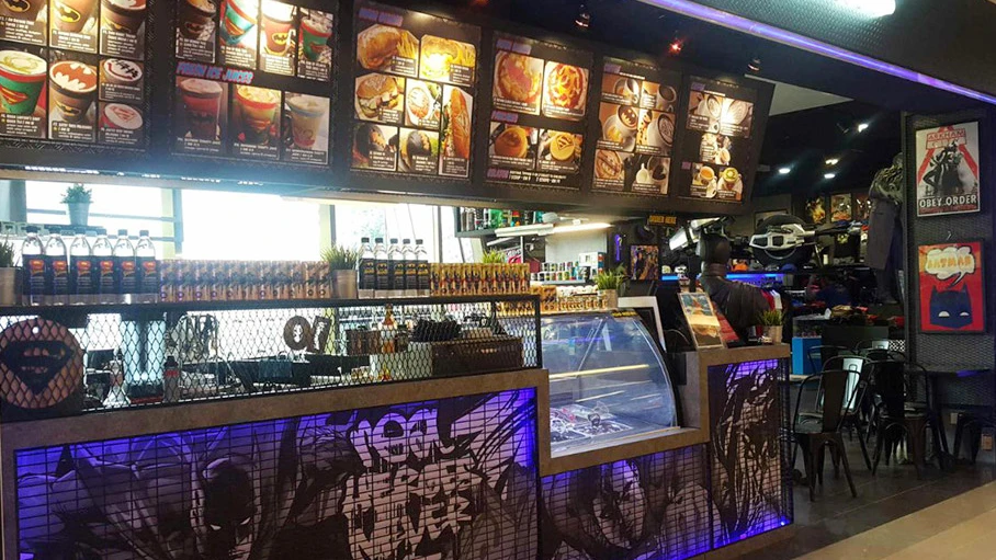 Look Inside The Officially Licensed DC Comics-Themed Cafe Opening In ...