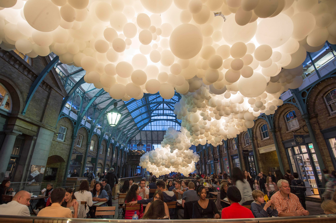 New Installation Invades Central London With 100,000 Balloons - Fast ...