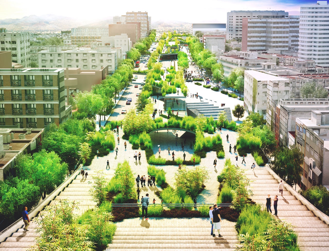 In Mexico City, A 10-Lane Highway Is Turning Into A Park - Fast Company