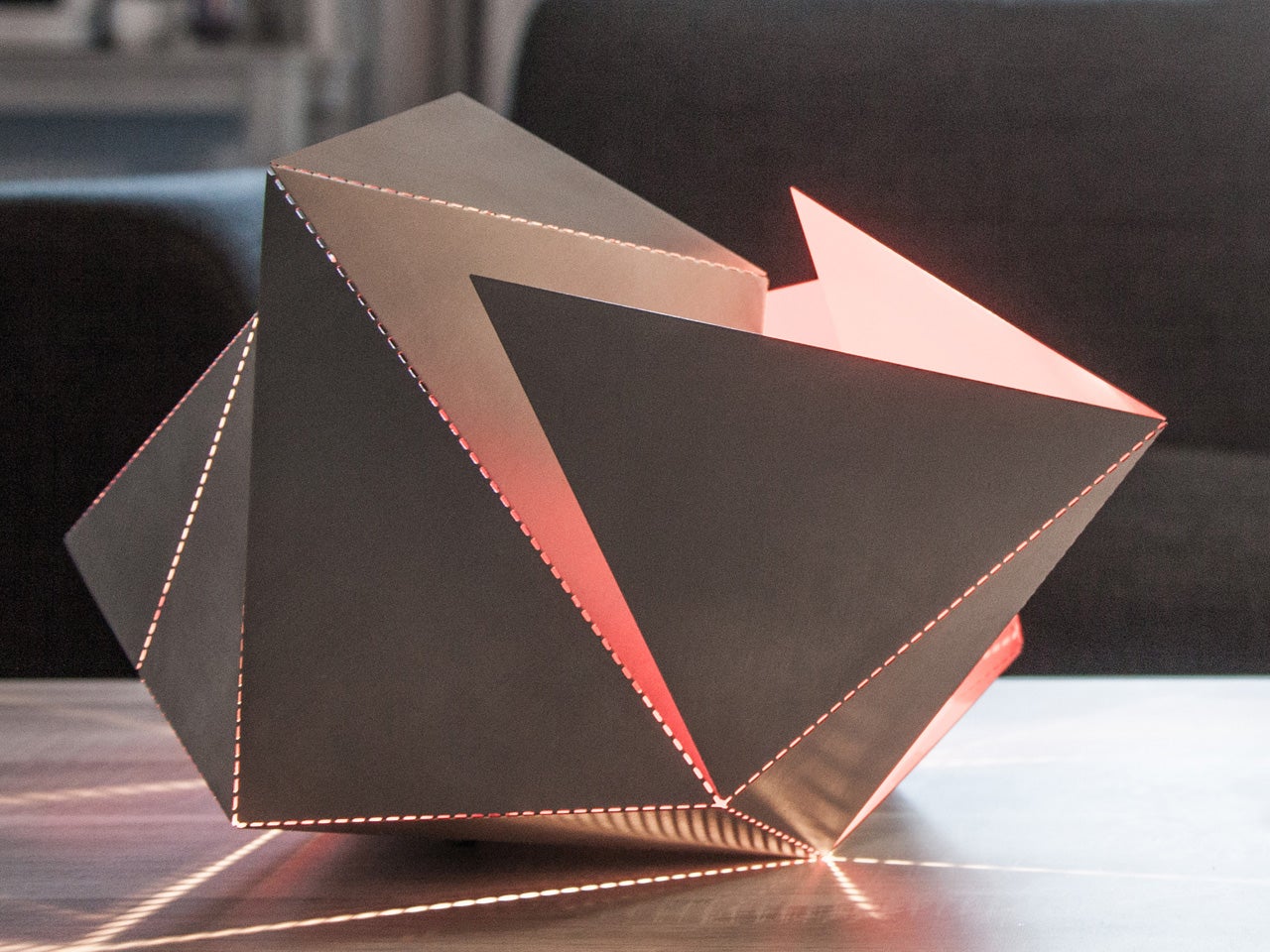 The Folding Lamp Makes Origami Out Of Light - Fast Company
