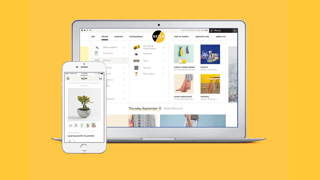 Bradford Shellhammer's Bezar Launches Designer Storefronts - Fast Company