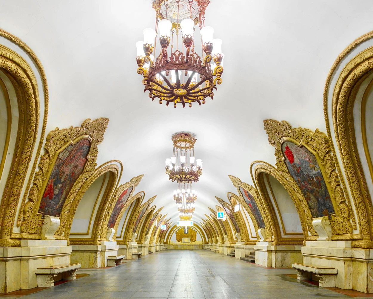 Enter The Ornate World Of Russia's Underground Stations - Fast Company