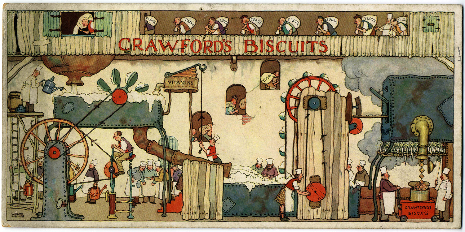 How Heath Robinson's Complicated Contraptions Influence Advertising A ...