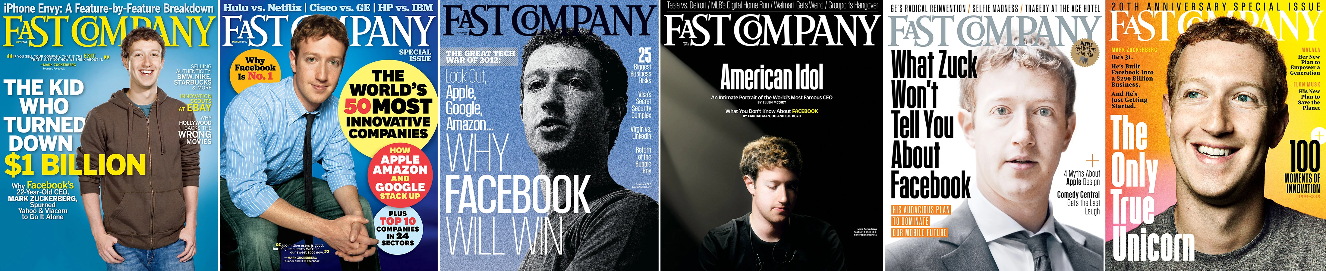 Mark Zuckerberg, Facebook, And "Fast Company": Six Cover Stories (So ...