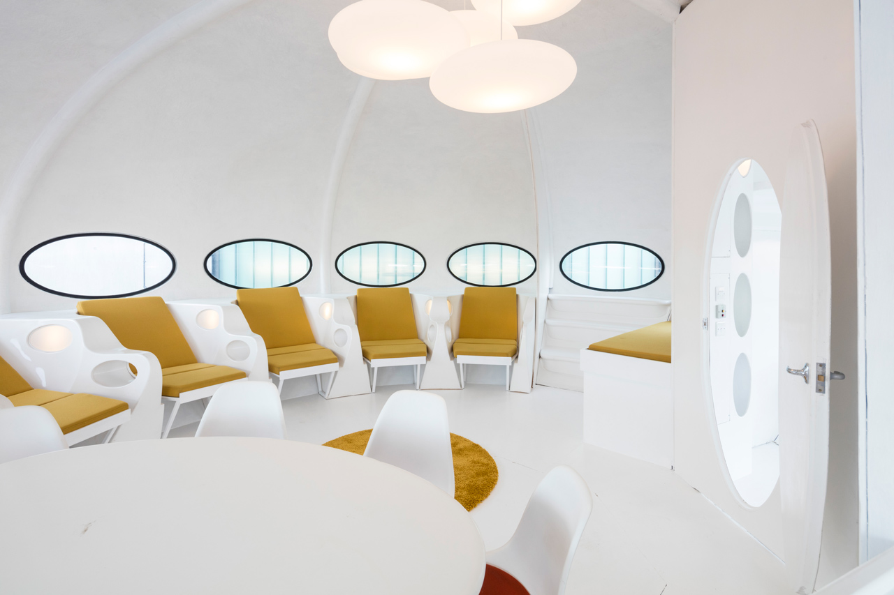 A UFO-shaped, Prefab Pod From The '60s Is Restored For Public Use ...