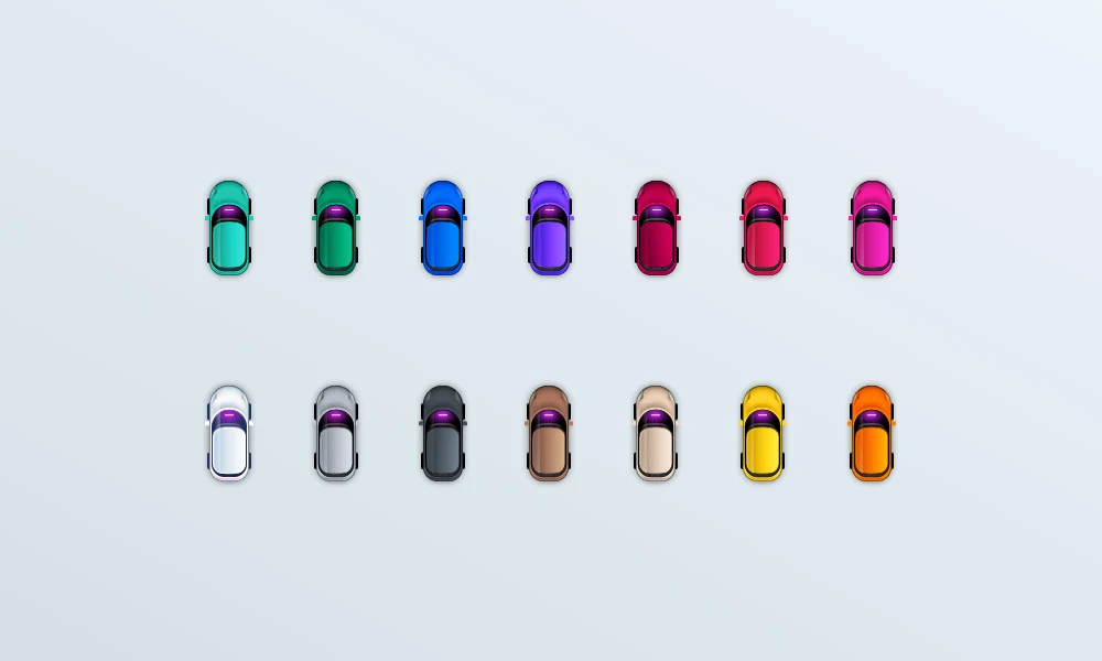 Why Lyft's Car Avatars Now Change Color - Fast Company