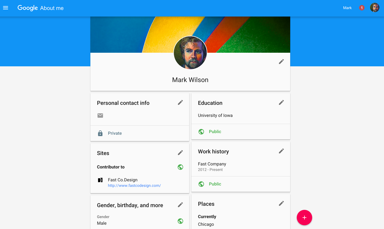 Manage Your Public Persona With Google's New "About Me" Tool - Fast Company