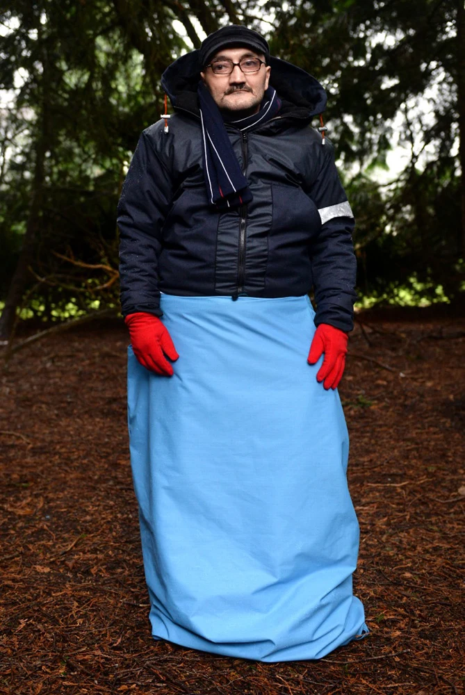 The Sheltersuit Is A Wearable Homeless Shelter Made From Sleeping Bags ...