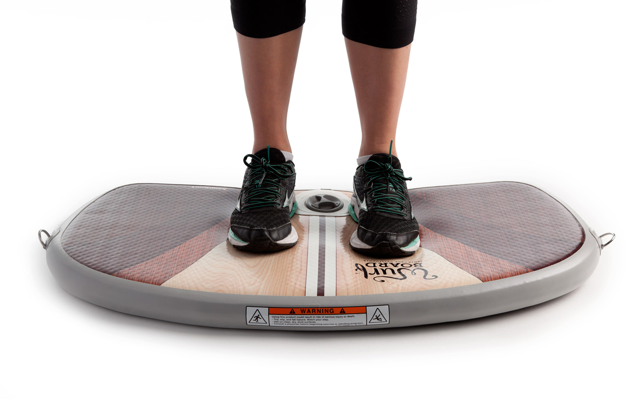 This Bouncy Platform Lets You Surf At Your Standing Desk - Fast Company