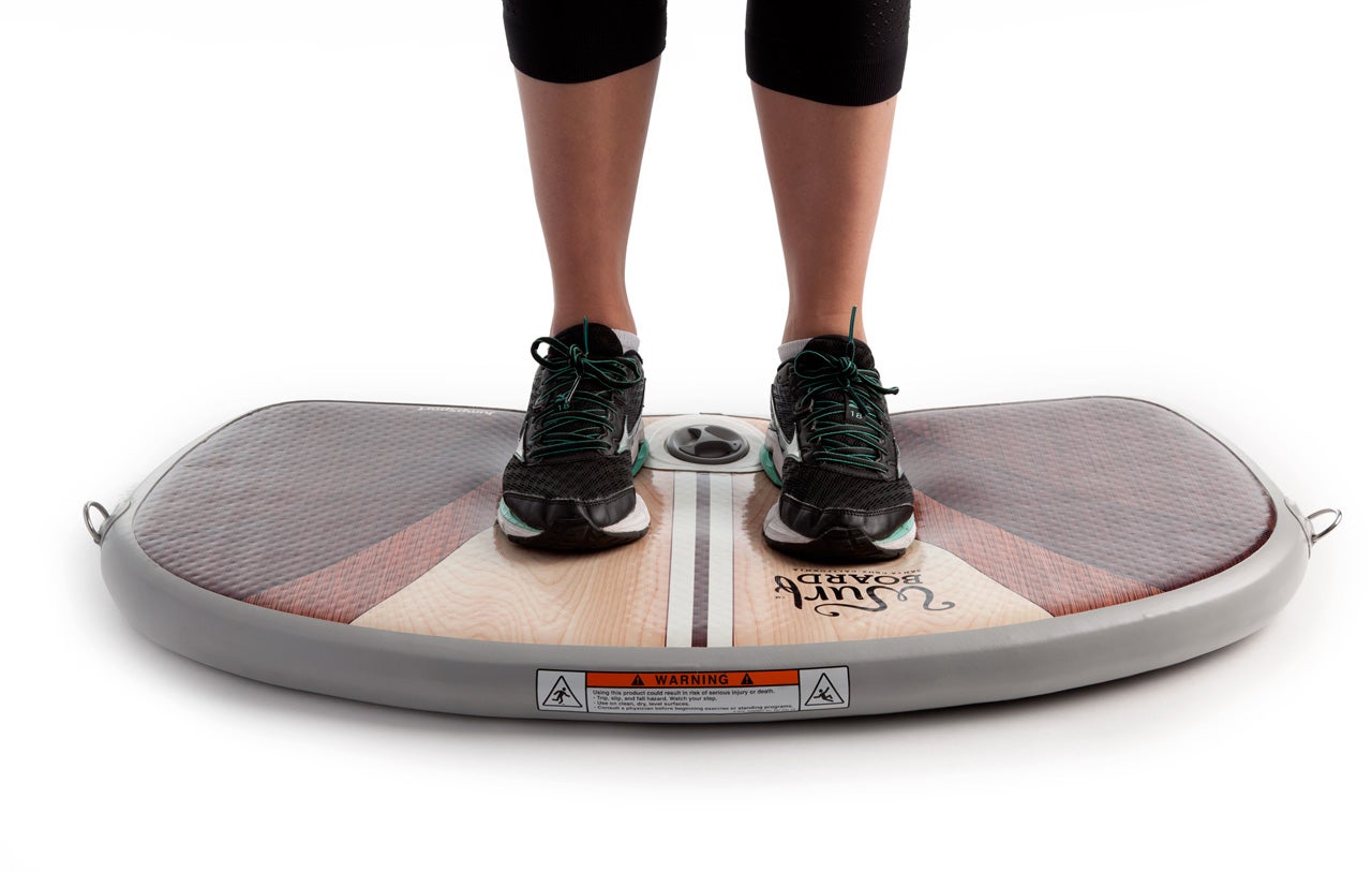 This Bouncy Platform Lets You Surf At Your Standing Desk - Fast Company