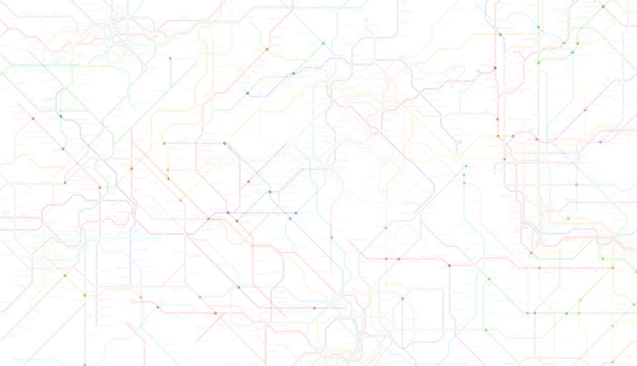 214 Subway Systems Combined Into One Worldwide Metro Map - Fast Company