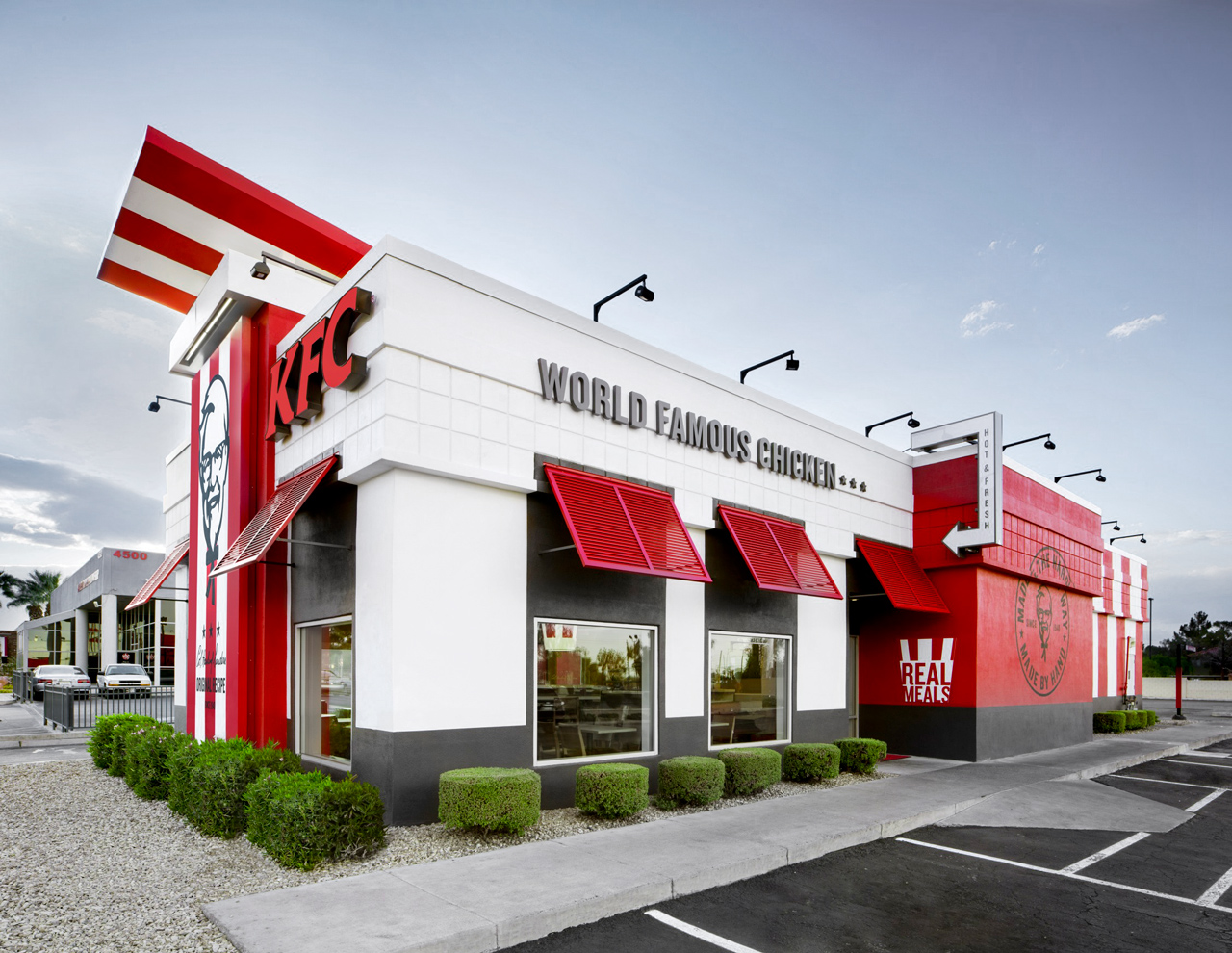 KFC's Redesigned Store Looks Like A Half-Finished Banksy - Fast Company